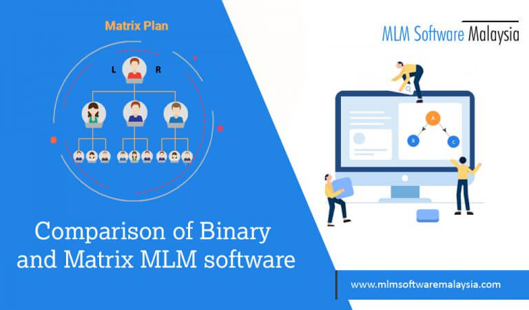 Comparison of Binary and Matrix MLM software | Mlm Software Malaysia